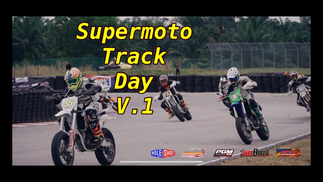 Supermoto Trackday 2020, Tangkak Racing Track - YouTube