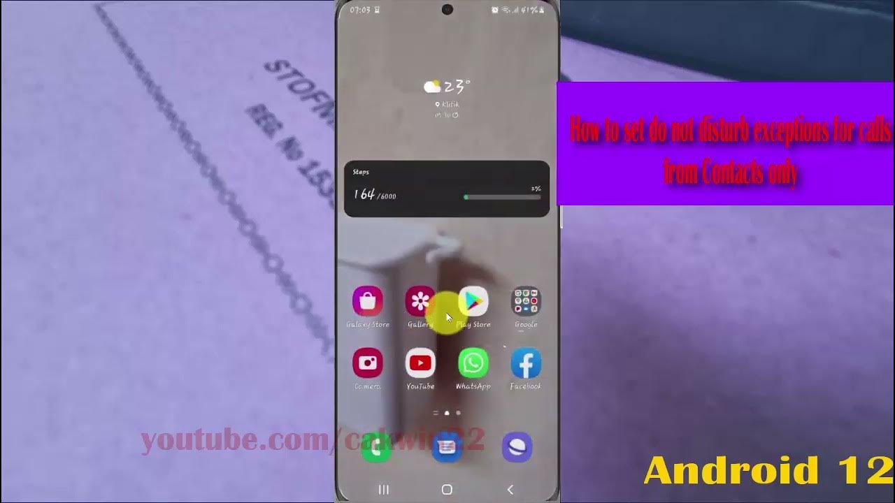 How To Set Do Not Disturb Exceptions For Calls From Contacts Only In how-to-set-do-not-disturb-exceptions-for-calls-from-contacts-only-in