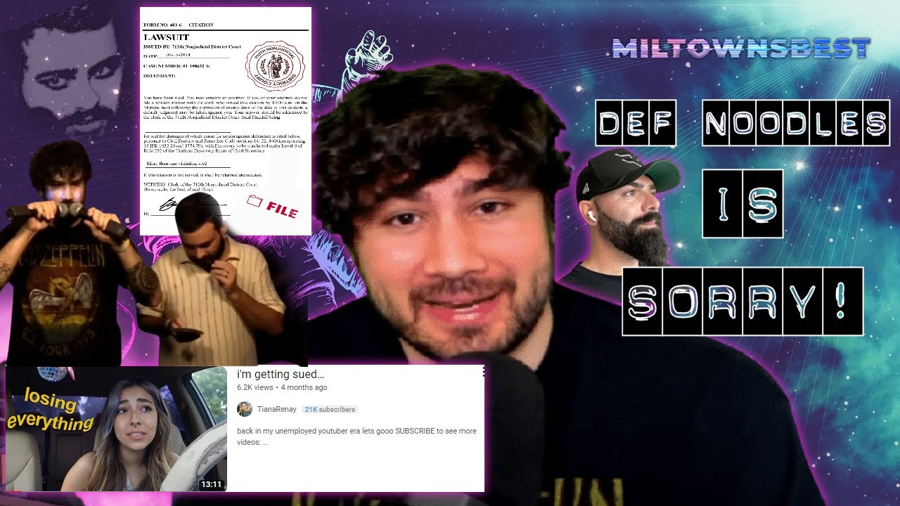 Unbelievable! Def Noodles: Will the Internet EVER Forgive Him?? - YouTube