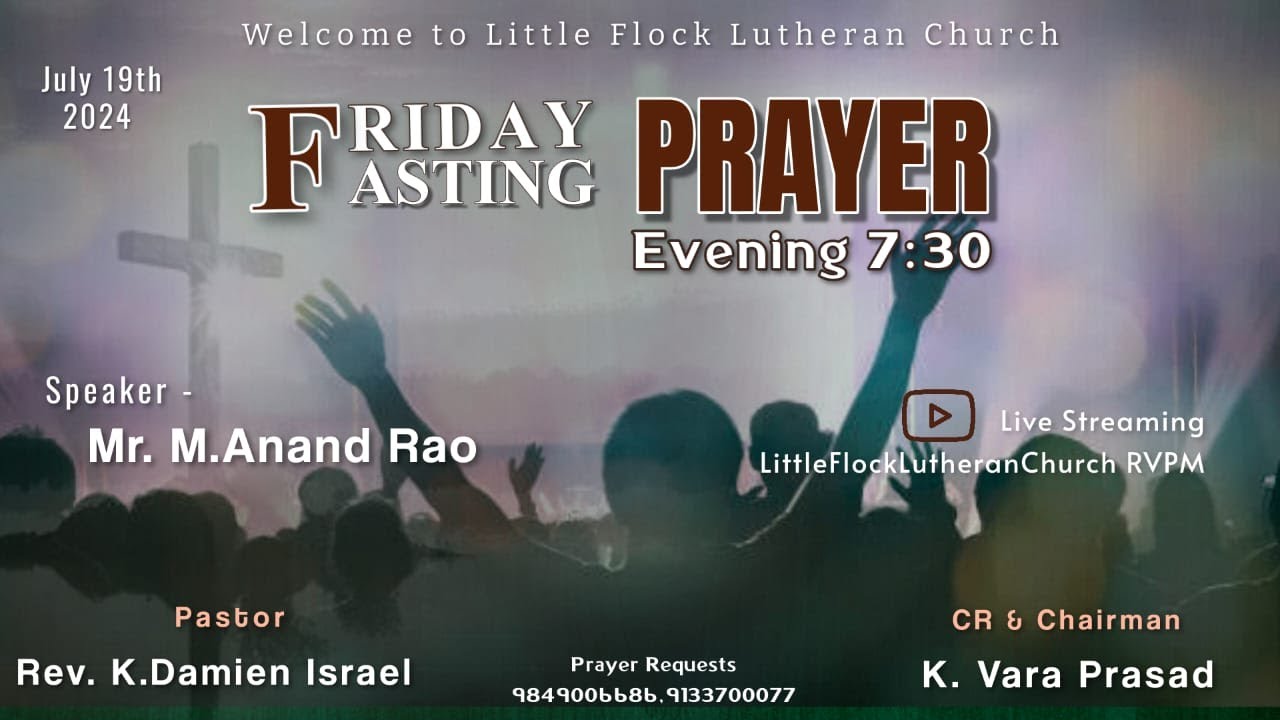 Friday Fasting Prayer Service || 19 Jul 24 || - YouTube