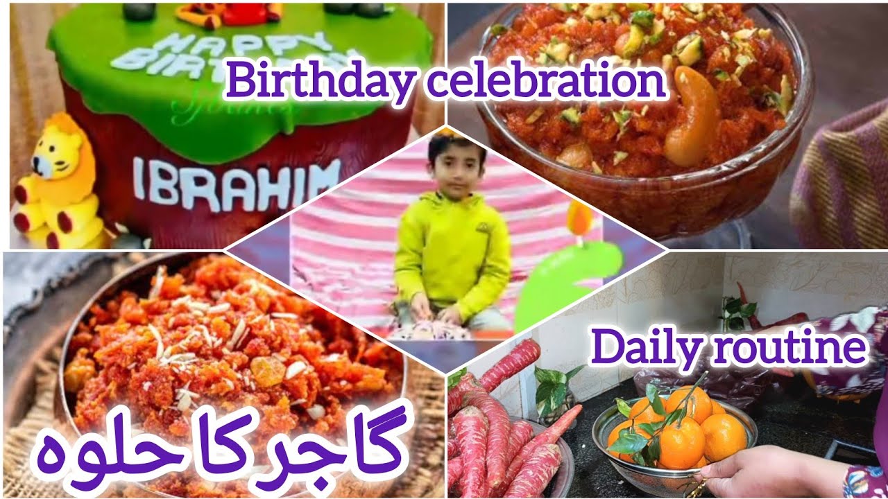 kashmir day 5 February ¦¦ Gajar ka halwa ¦¦ Birthday celebration ...