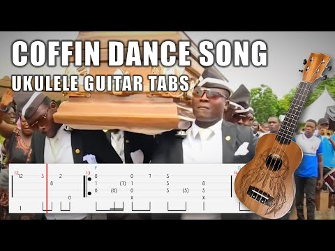 COFFIN DANCE | Ukulele Guitar Tabs | Astronomia | Meme | Chami's Bass (Official Music Video HD)