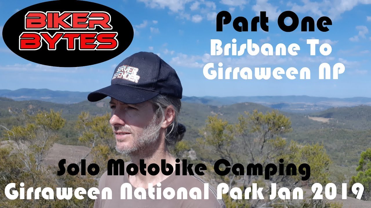 Solo Motorbike Camping KLR650 | Part One | Brisbane To Girraween ...