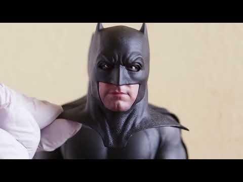 Hot Toys Dawn of Justice Batman 2.0 Articulated Head Modification Video