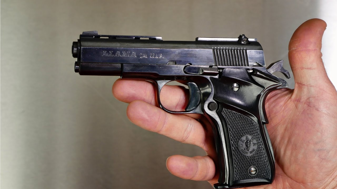 Llama XV 22lr 1911 - YouTube