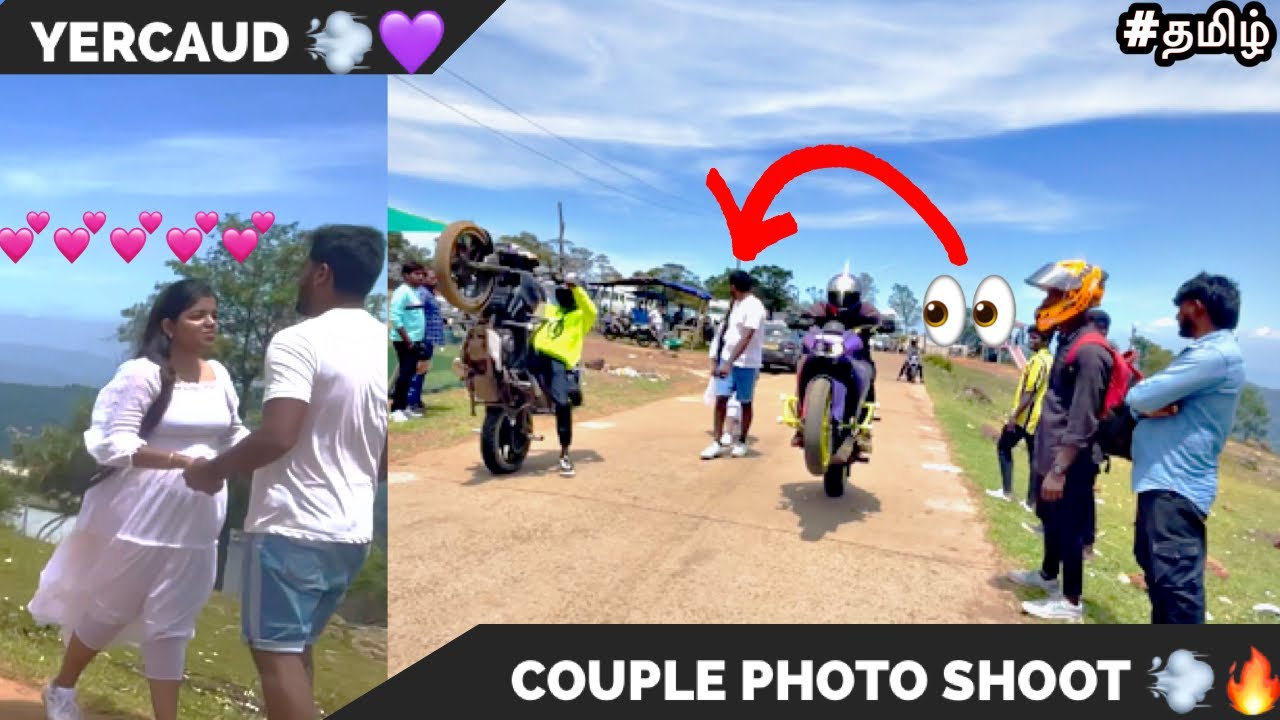 PART - 2 | Couple photo shoot 💖 in Yercaud 🤗 Drift in NS 200 & DIO 💨🔥@ktmdhana - YouTube