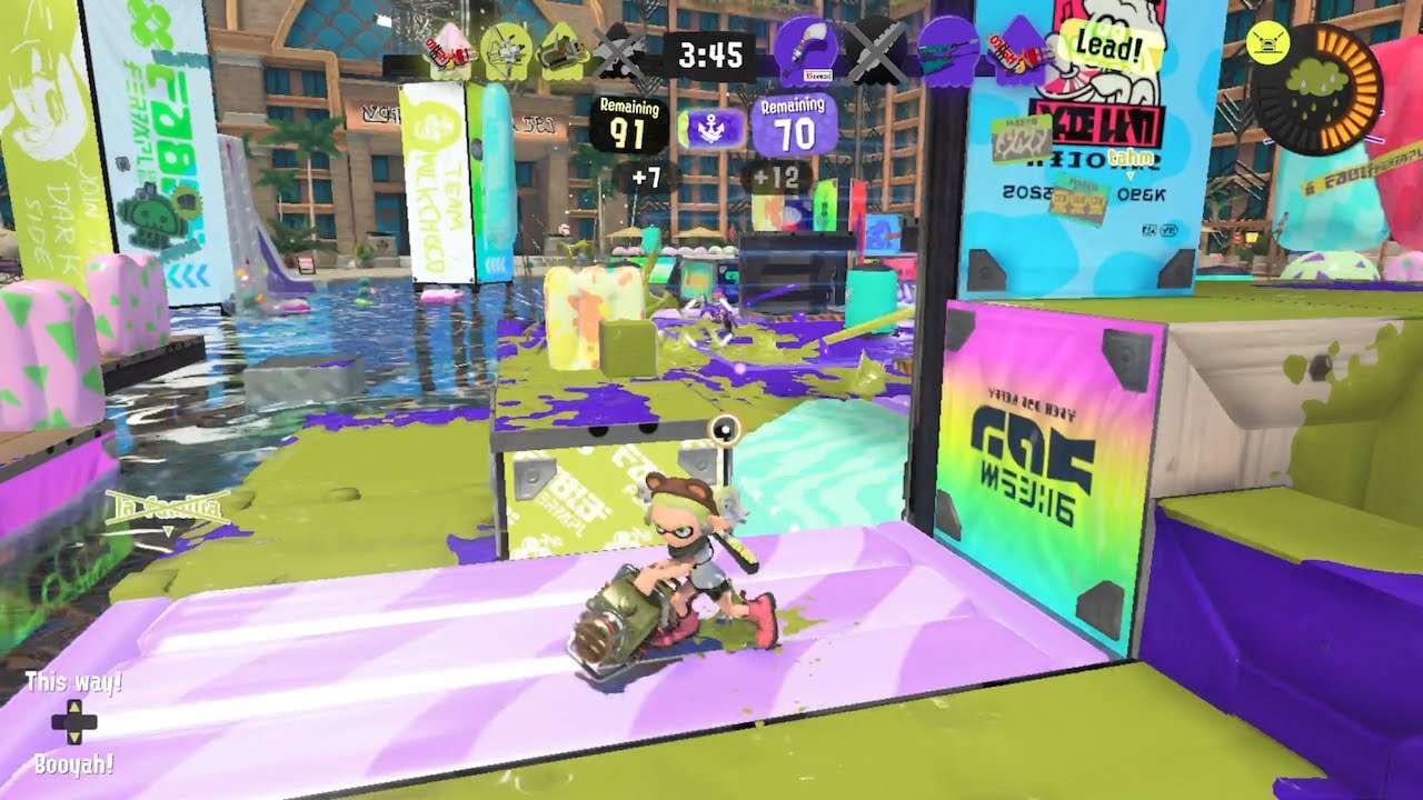 Splatoon 3: Exploshing around the Resort in Splat Zones [14(4)-2 ...