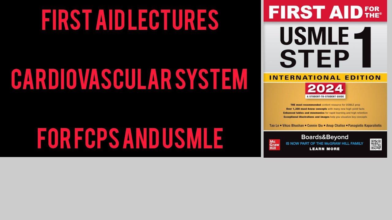 First Aid For Step 1Lectures on CVS Part 1 - YouTube