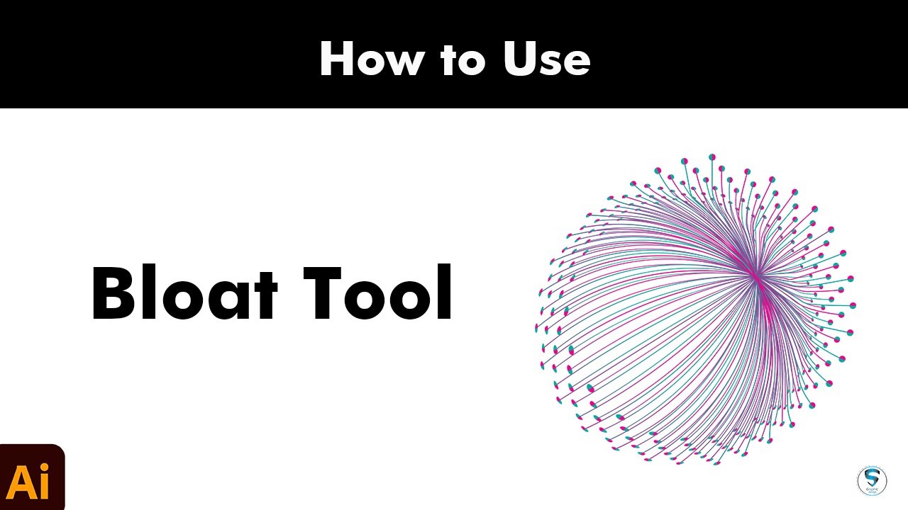 How to Use Bloat Tool | Adobe Illustrator 2023 | S Graphic Design - YouTube