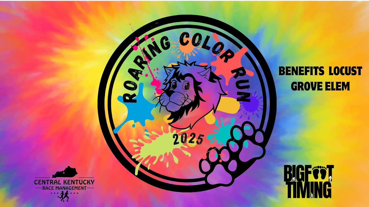 2025 Roaring Color Run Highlight - YouTube