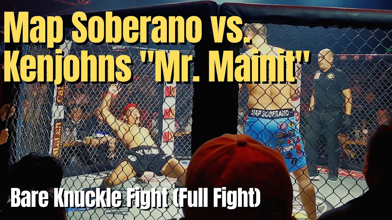 @MAPSOBERANO vs @mr.mainit Bare Knuckle Fight | URCC 80: Bare Madness ...