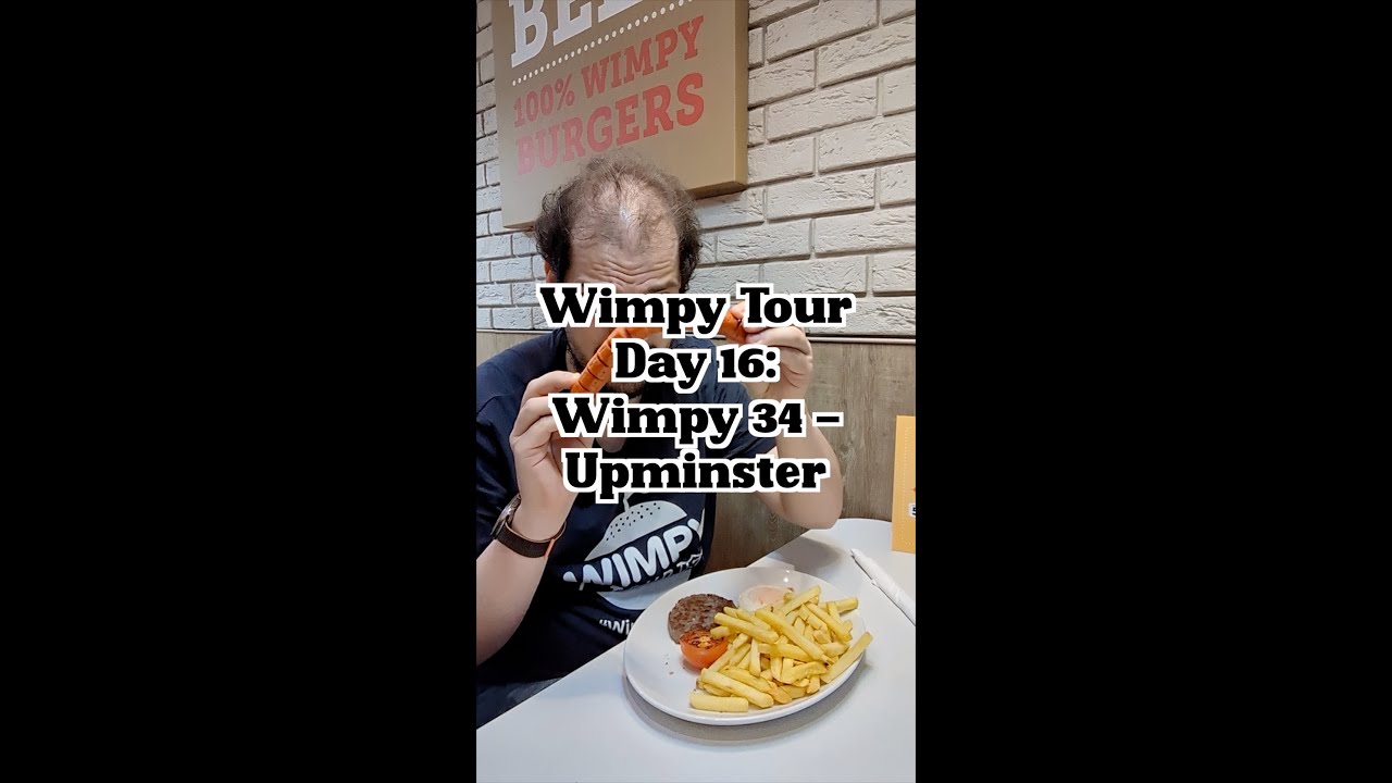 #WimpyTour Day 16: Wimpy 34 - Upminster. The last bendy. - YouTube