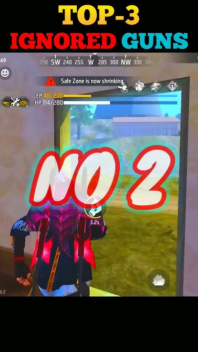 Top-3 Ignored Long Range Guns #freefire #freefireshorts - YouTube