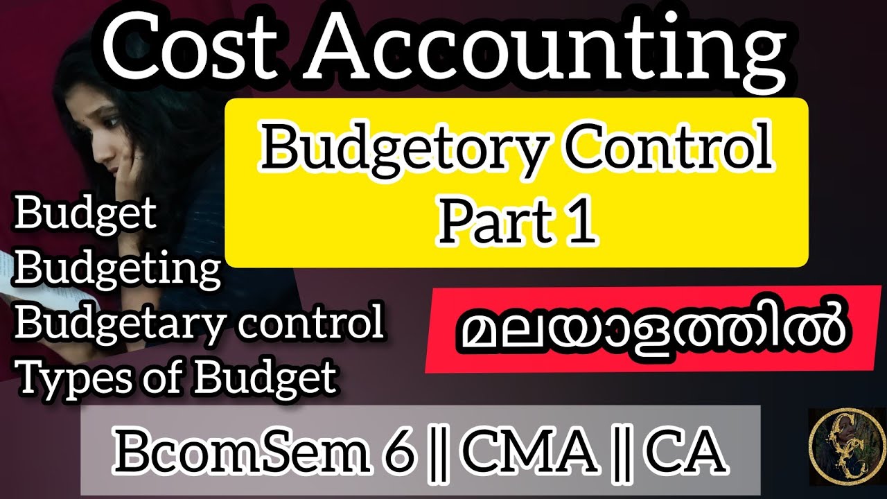 Budgetory Control || Part 1|| Cost Accounting||Commerce Companion - YouTube