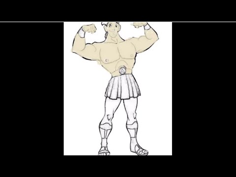 HERCULES COLORING BOOK - HOW TO DRAW - YouTube