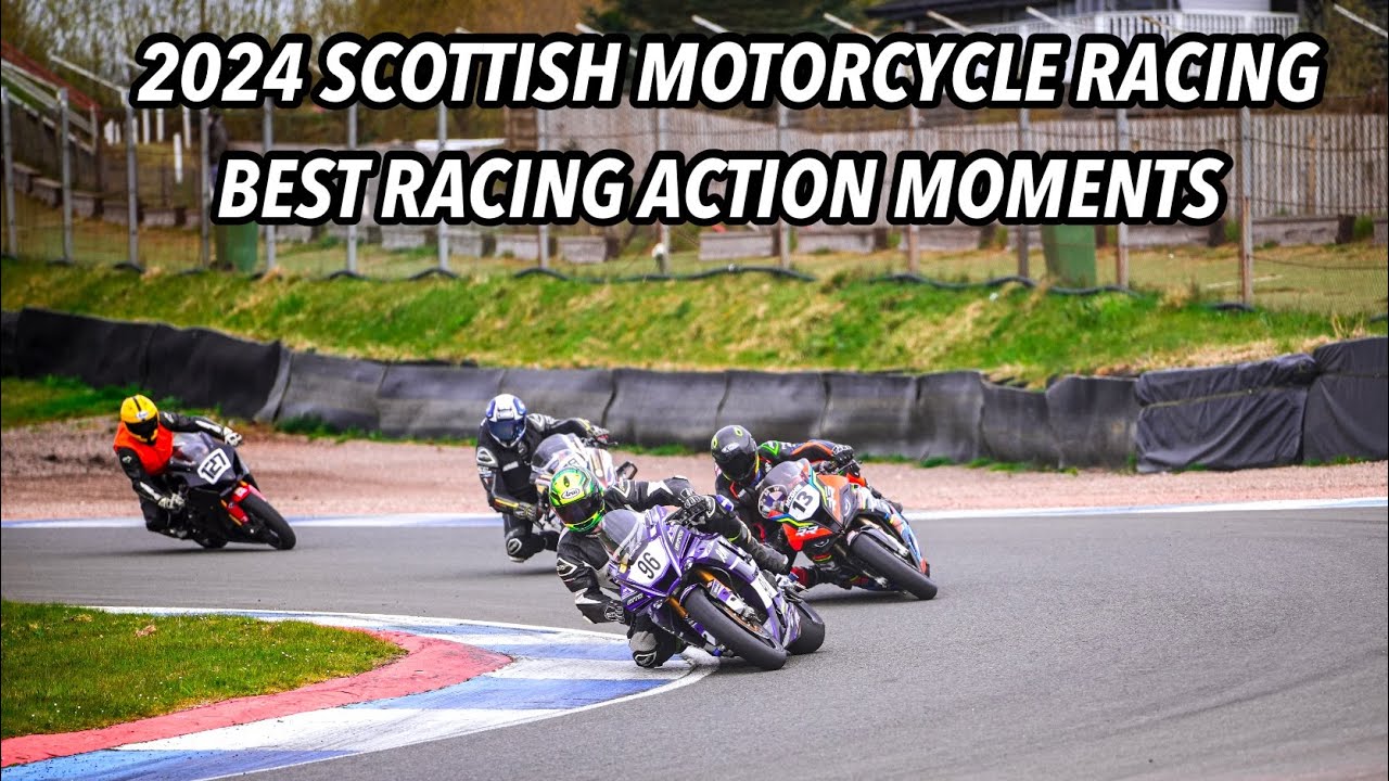 Best Of Scottish Motorbike Racing Action Knockhill | Full Throttle ...