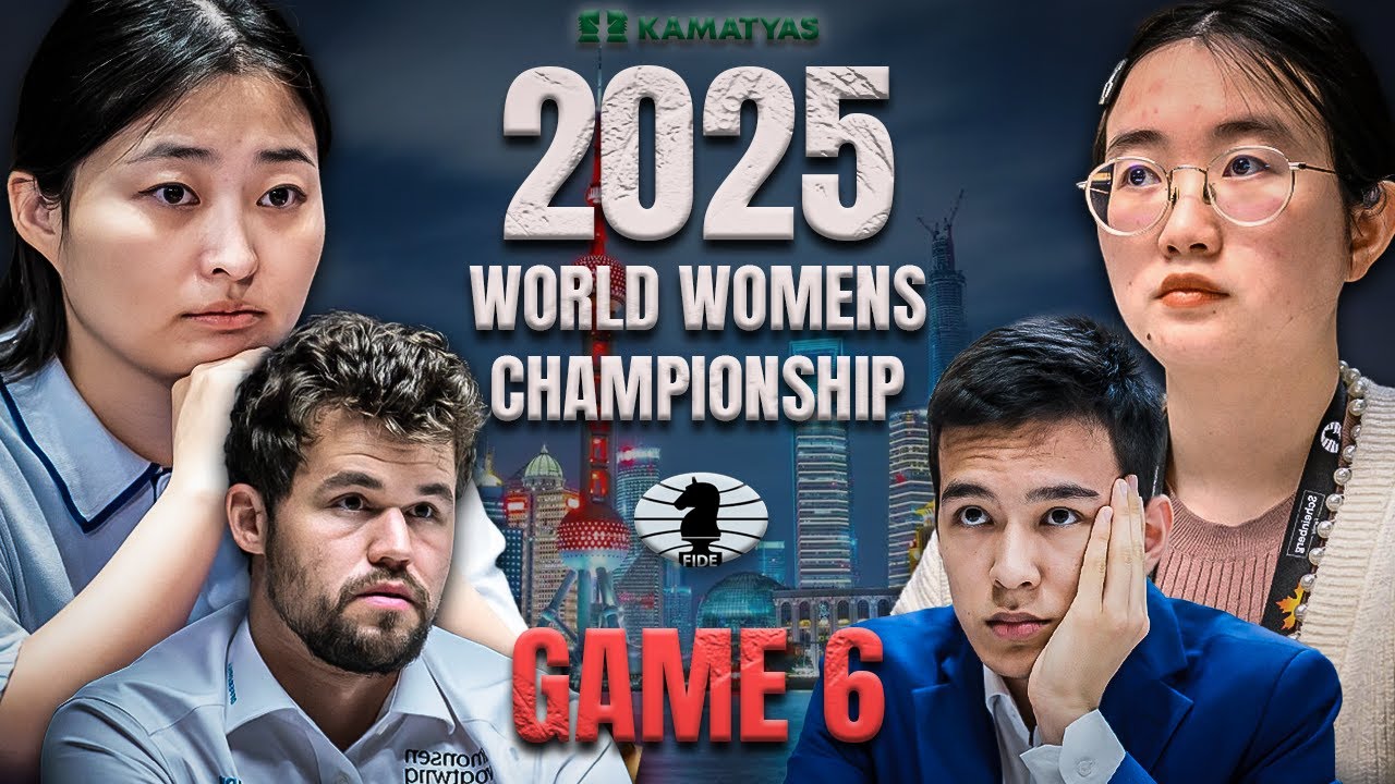 BOOM Na BOOM Sa Game 6! GM Ju vs GM Tan + K.O Game 1 Carlsen vs Abdu ...