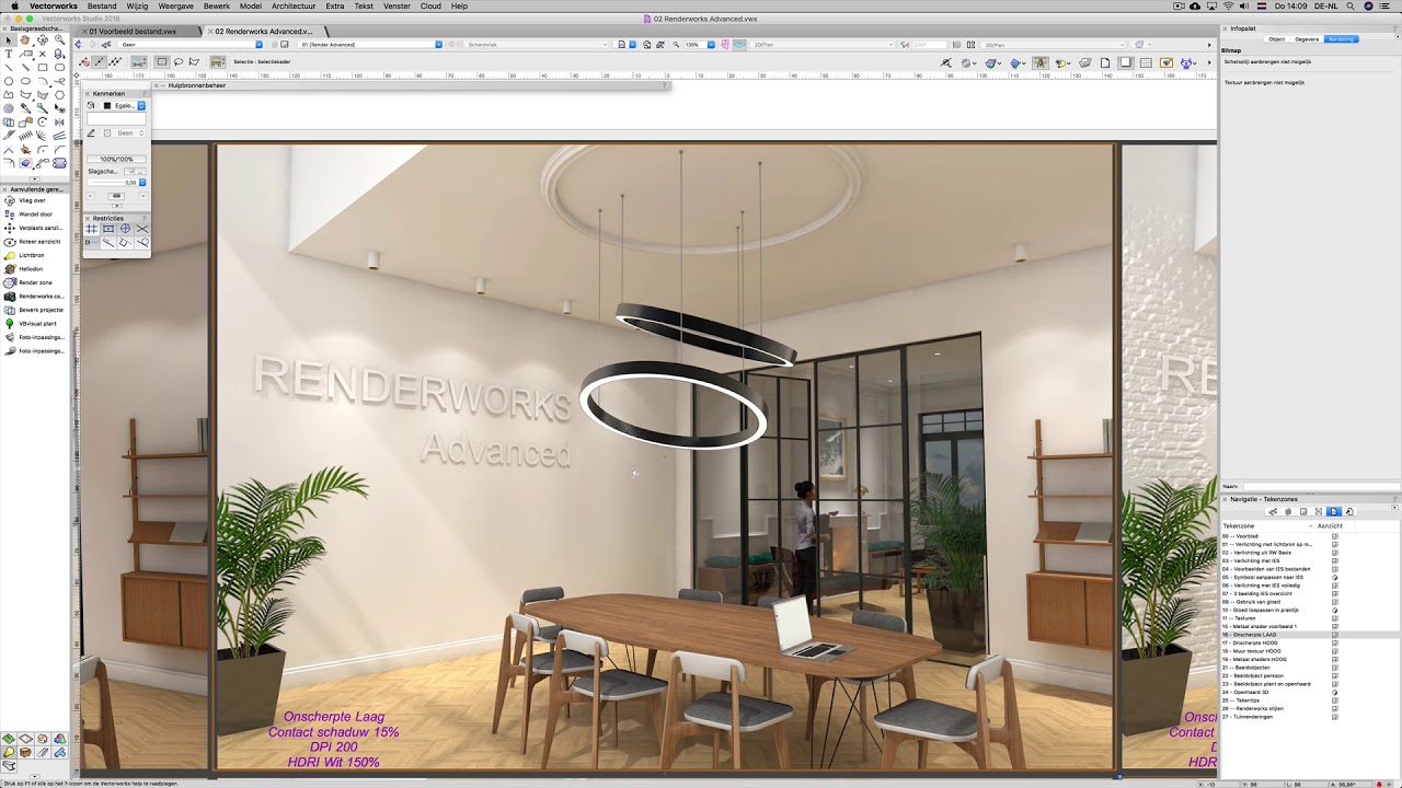 Renderworks Advanced deel 2 - Vectorworks gebruikersdagen 2018 - YouTube