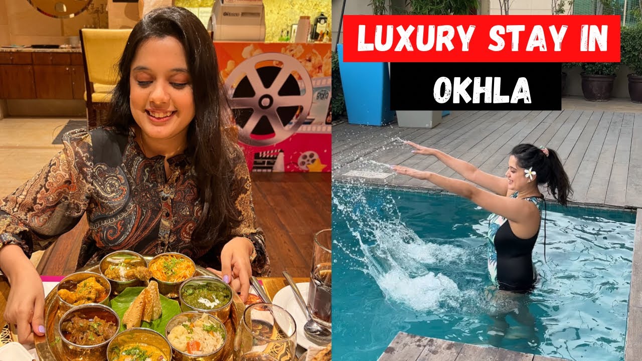 Crowne Plaza Okhla | Luxury Staycation and Unlimited Food - YouTube
