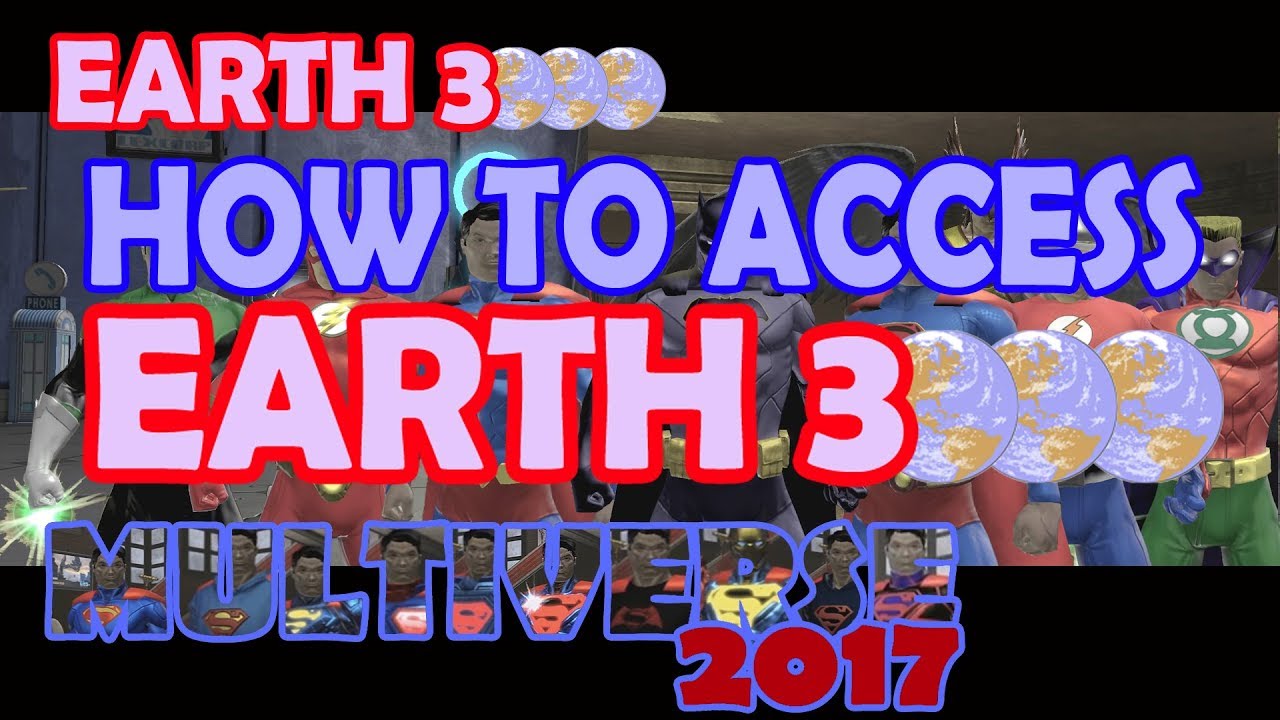 DCUO How to access Earth 3 - YouTube