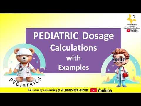PEDIATRIC dosage calculations with examples | Drug Calculations Made ...