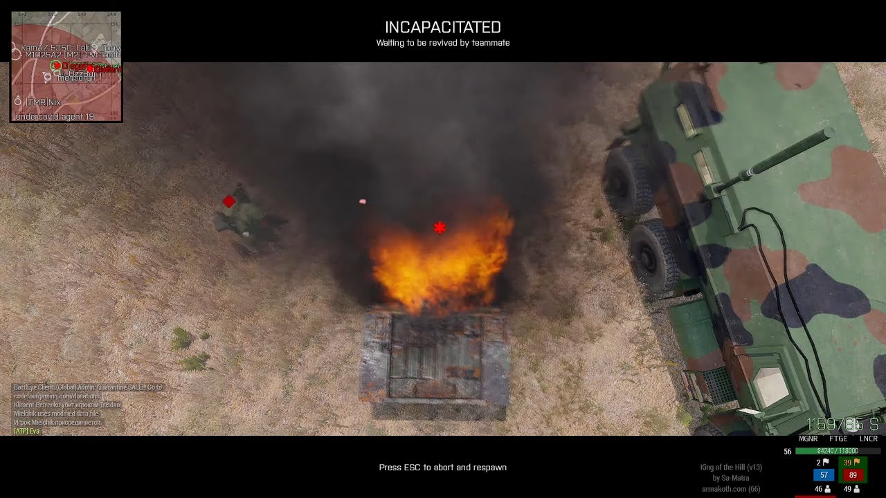 Arma 3.Code Four Gaming-King of the Hill - RHS #23 - YouTube