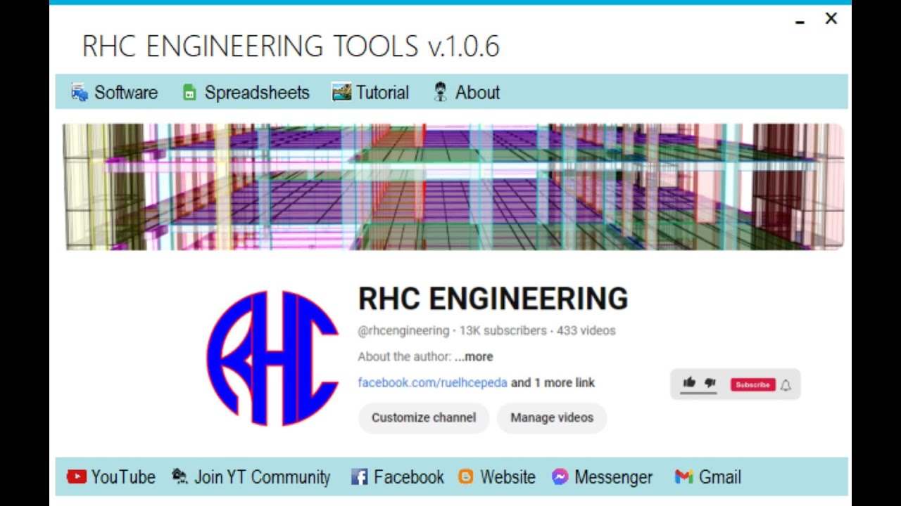 RHC Engineering Tools version 1.0.6 | Concrete Beam Design - YouTube
