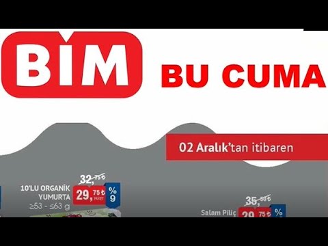 BİM HAFTASONU FIRSAT İNDİRİMLERİ | BİM 2 ARALIK 2022 KATALOG | BİM BU CUMA