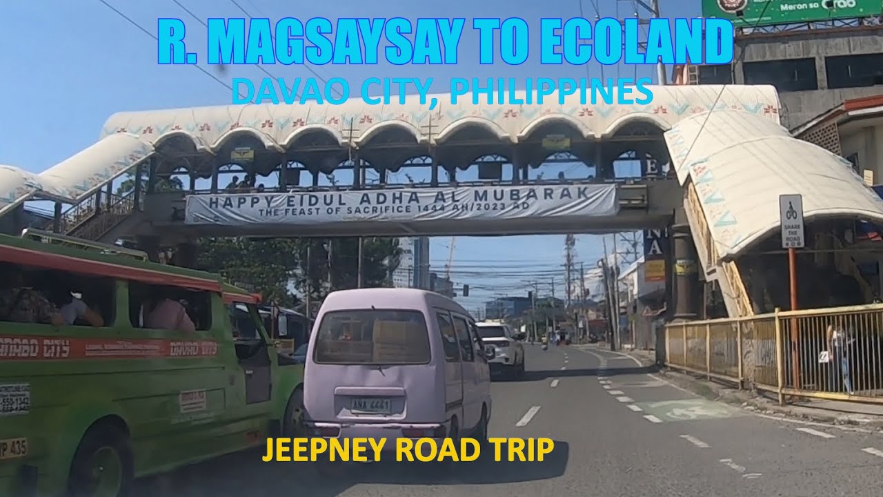 Jeepney Road Trip: From R. Magsaysay Avenue to Ecoland Terminal - Davao ...