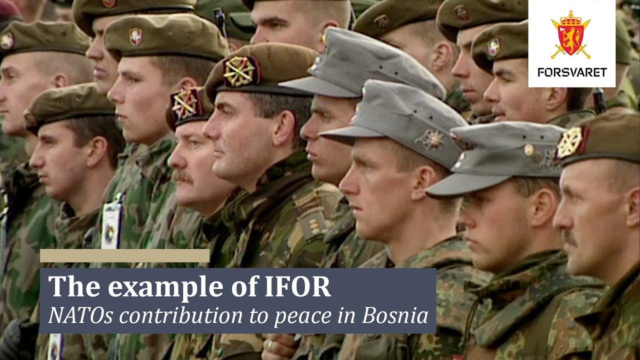 NATOs contribution to peace in Bosnia - The example of IFOR - YouTube