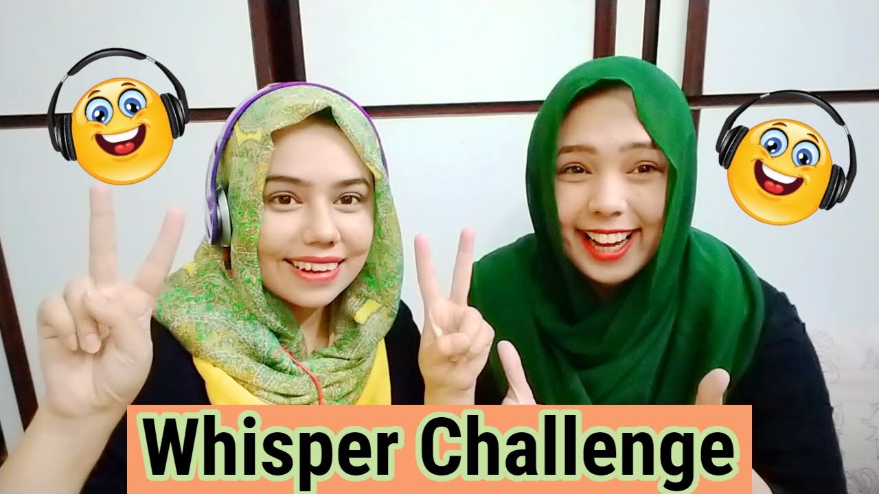 Whisper Challenge 😂😂🤣🤣 Funny Challenge | Humare Vlogs - YouTube
