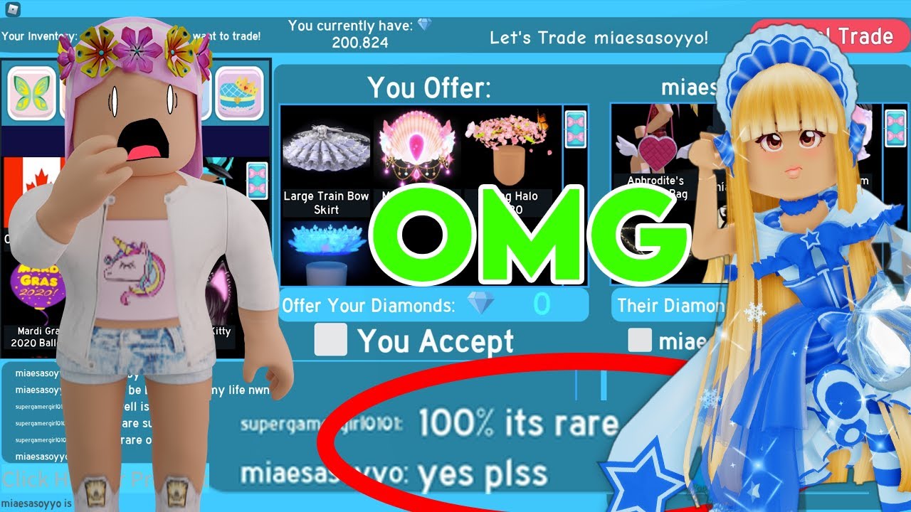 did i just catch the worst two-faced scammer ever? | Roblox Royale High ...