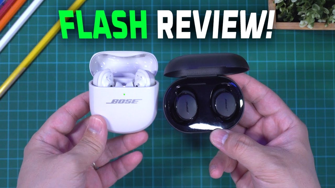 Bose QC Ultra Gen 2 vs QC Earbuds 2024 Flash Review ⚡ - YouTube