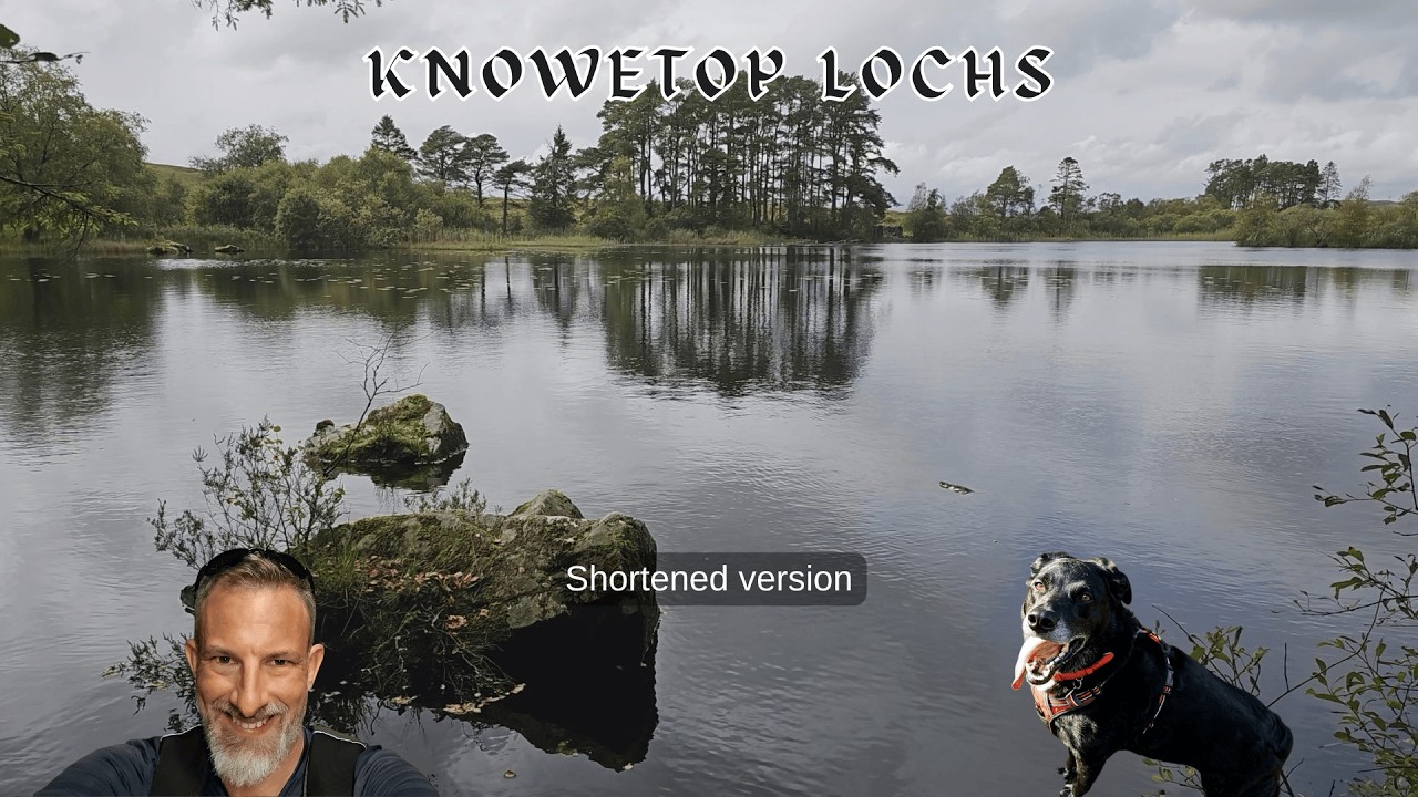 Walk round the Knowetop Lochs Wildlife Reserve - YouTube