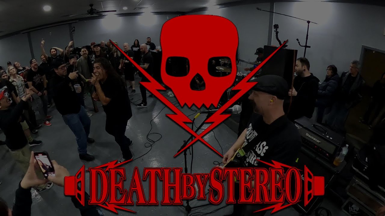 DEATH BY STEREO [Beyond The Blinders] Live 3 1 2025 - YouTube