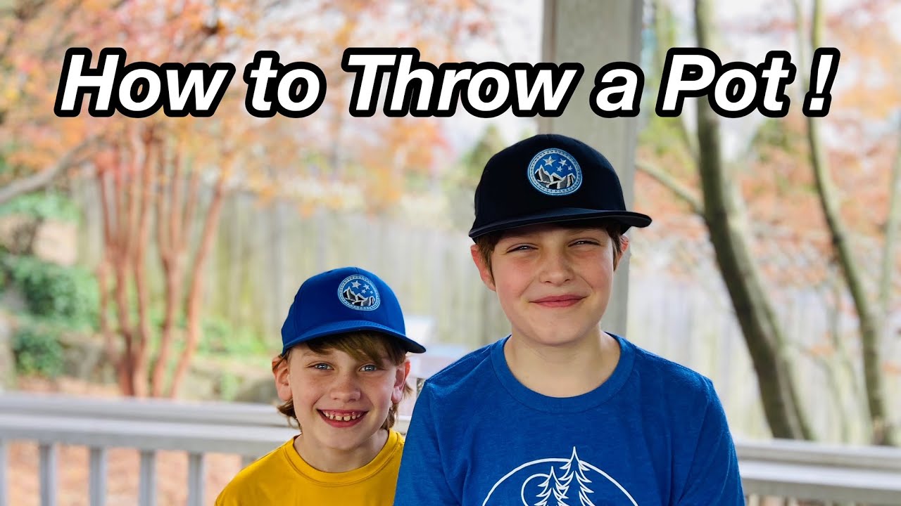 How to Throw a pot! - YouTube