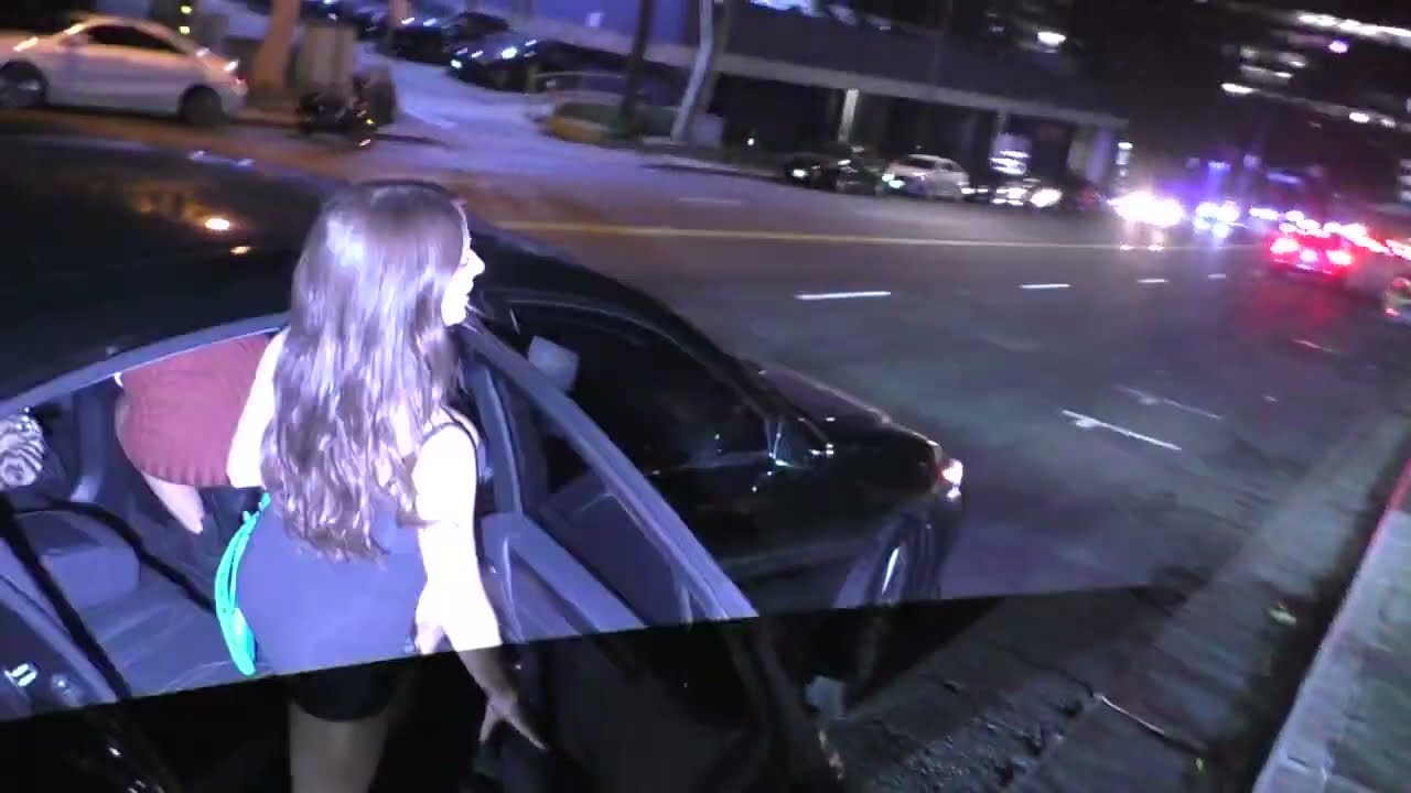 Charly Summer gets spoted on a wild night out in West Hollywood - YouTube