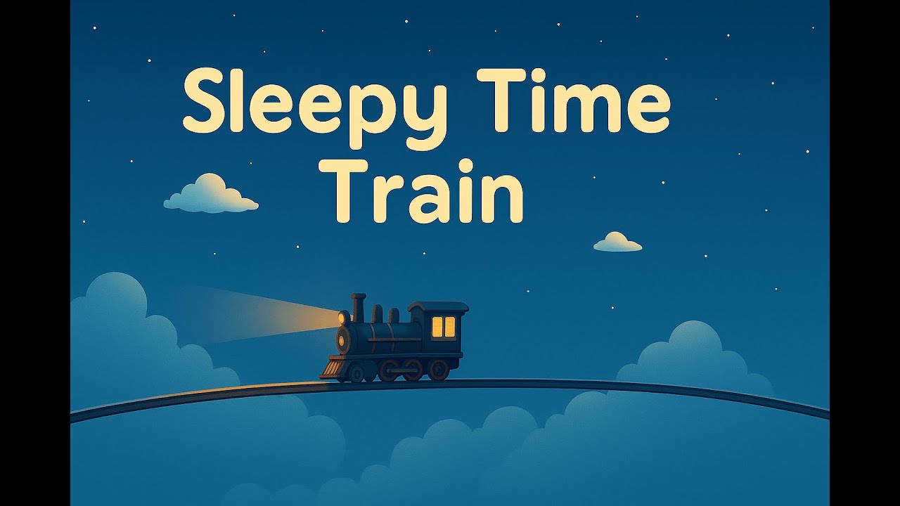 Sleepy Time Train 🚂 | Gentle Lullaby for Babies & Toddlers to Fall ...