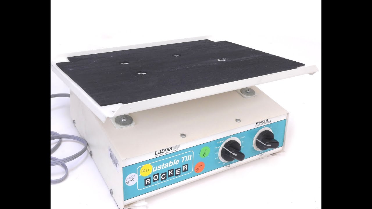 National Labnet Co Benchtop RockerModel 35 Agitator 120V, 60W, 0.5amp ...