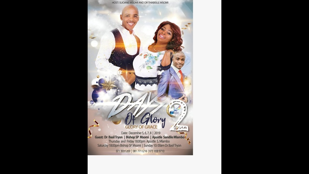 Days of Glory 2019 Day 2 with Sandile Mlambo 06.12.2019 - YouTube