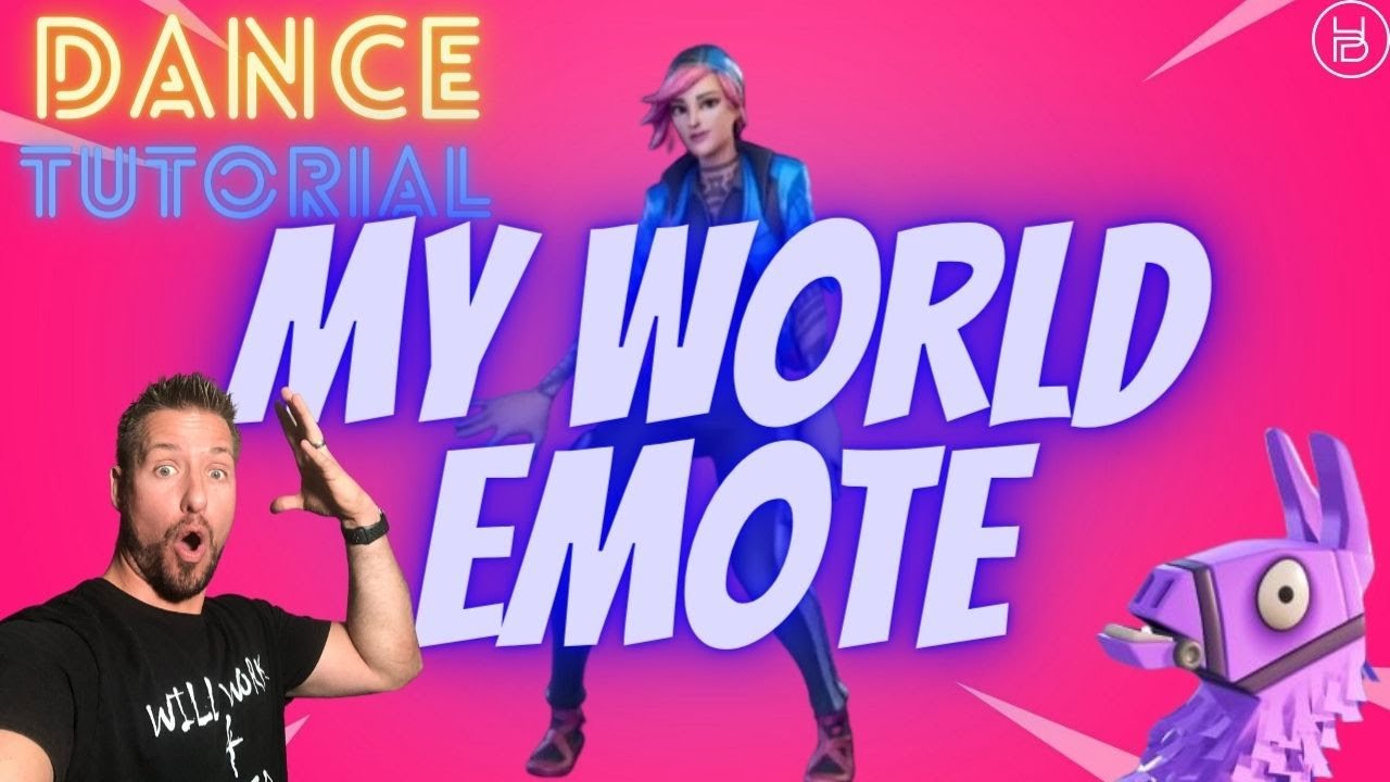 How to do the Fortnite My World Emote 2021 - YouTube