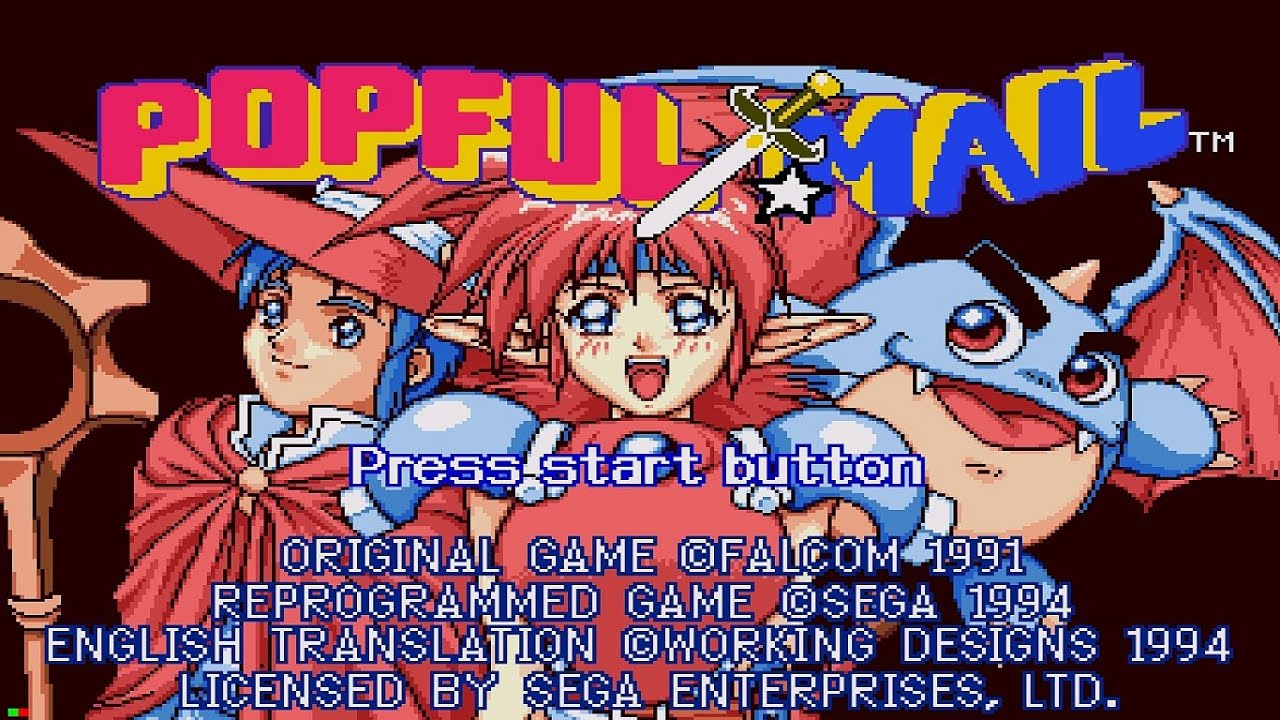 Magical Popful Mail Fantasy Adventure (Прохождение) (SEGA CD) Стрим 1 ...