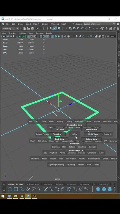 Hand Woven Basket 3D Modeling in Autodesk Maya - Maya Modeling Tutorial - YouTube