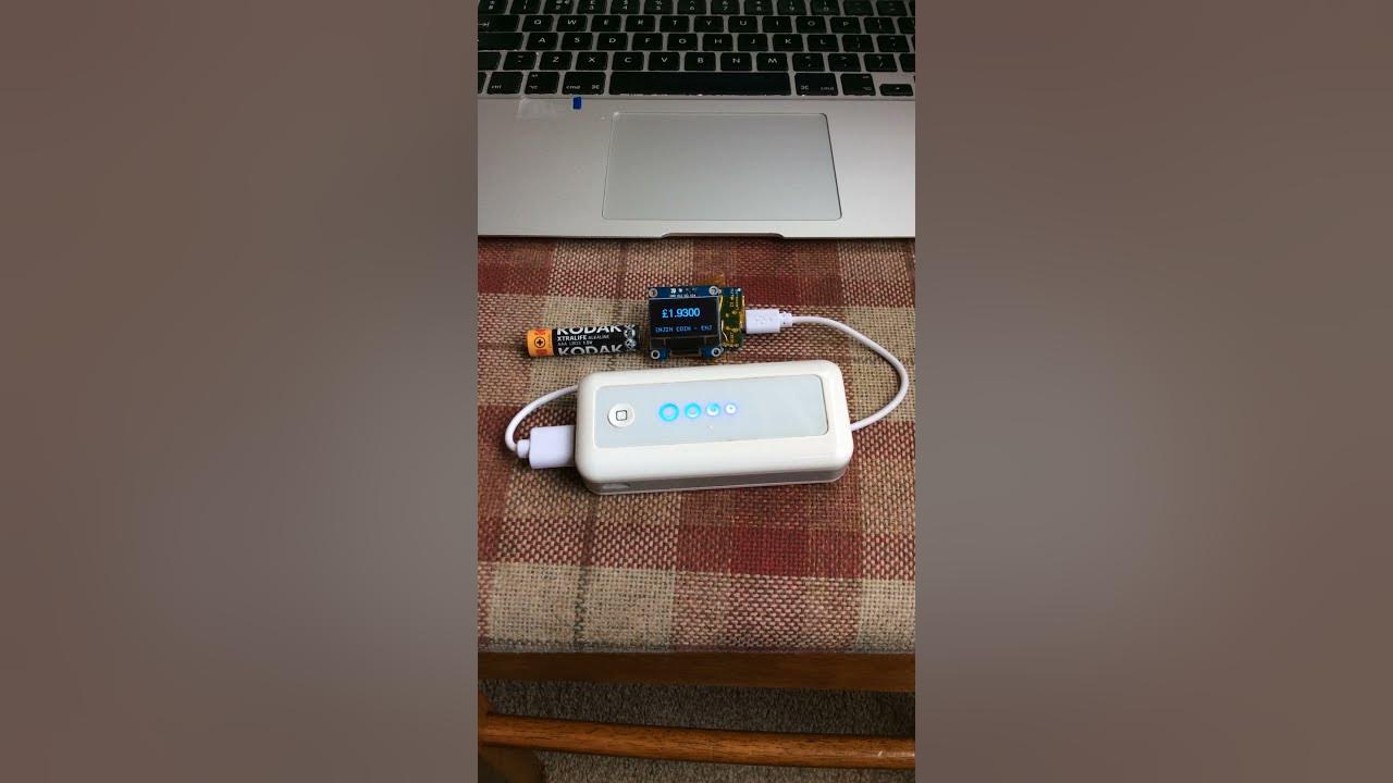 Arduino Esp8266 Bitcoin Crypto Ticker Using Api And Arduinojson Youtube