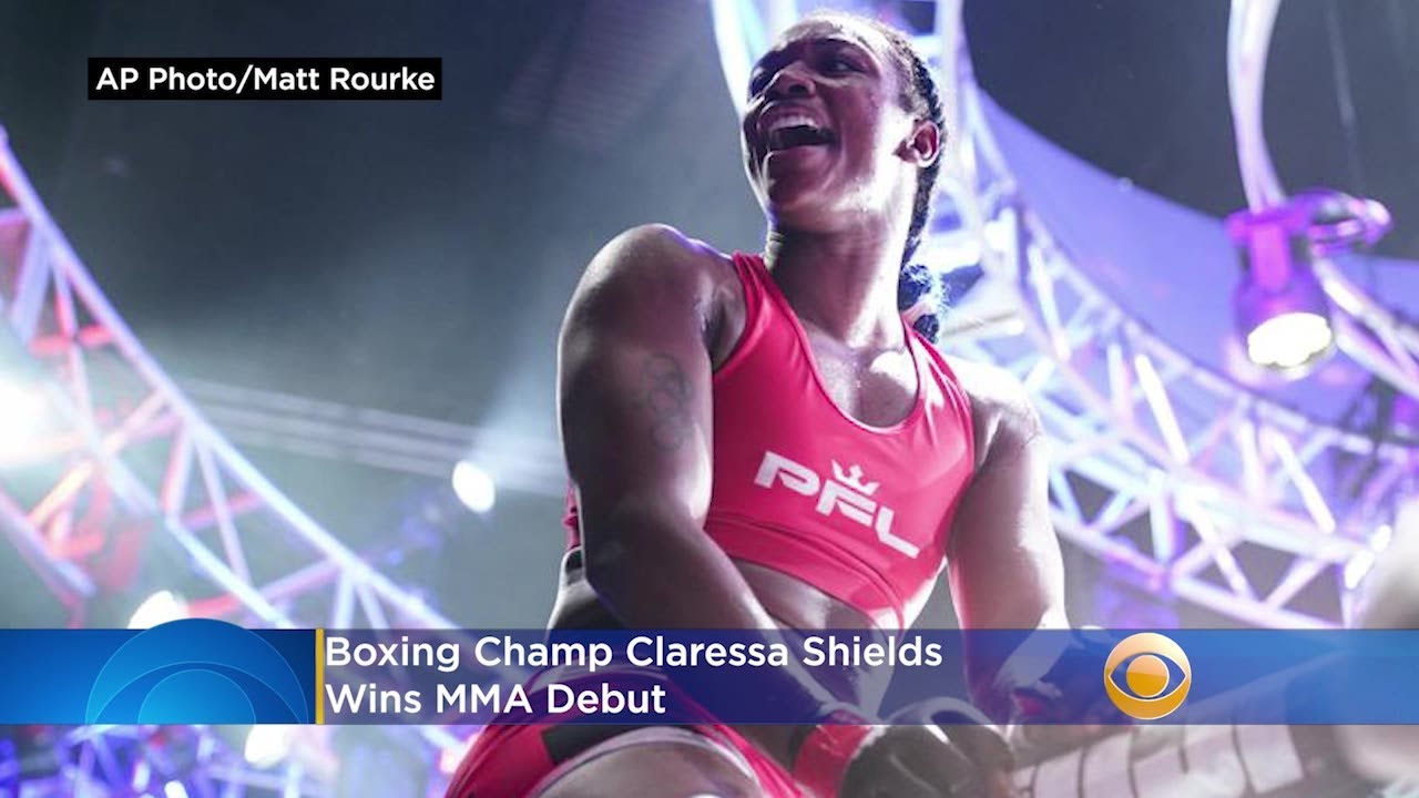 Flint Native, Boxing Champ Claressa Shields Wins MMA Debut - YouTube