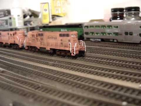 rame amtrak GP-7 778-781 - YouTube