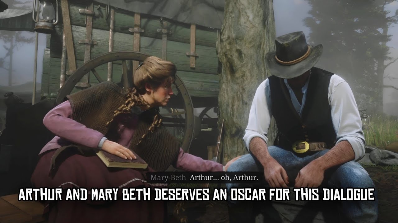 Somebody give Arthur Morgan and Mary Beth an Oscar for this Dialogue ...