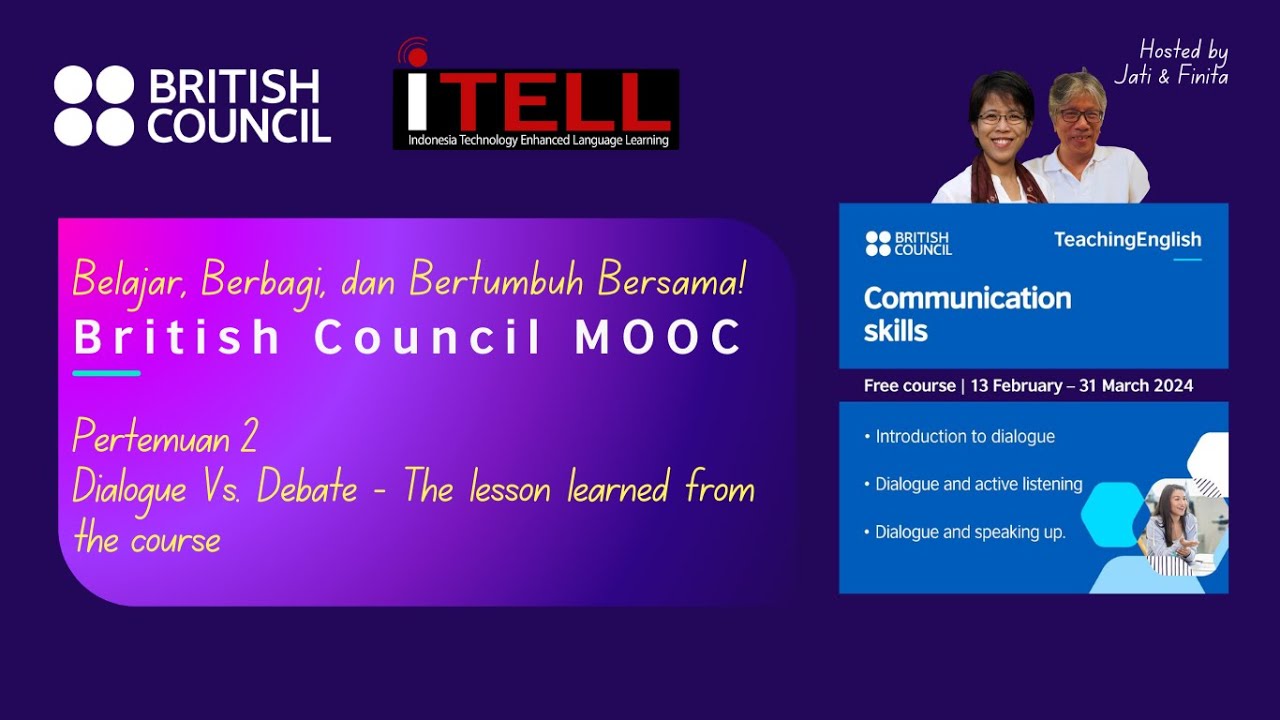 Modul #1 Dialogue Vs. Debate - The Lesson Learned from the Course - YouTube