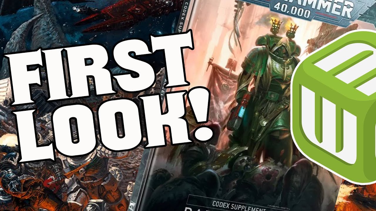 NEW Dark Angels Codex Suplement First Impressions - Warhammer 40k Codex ...