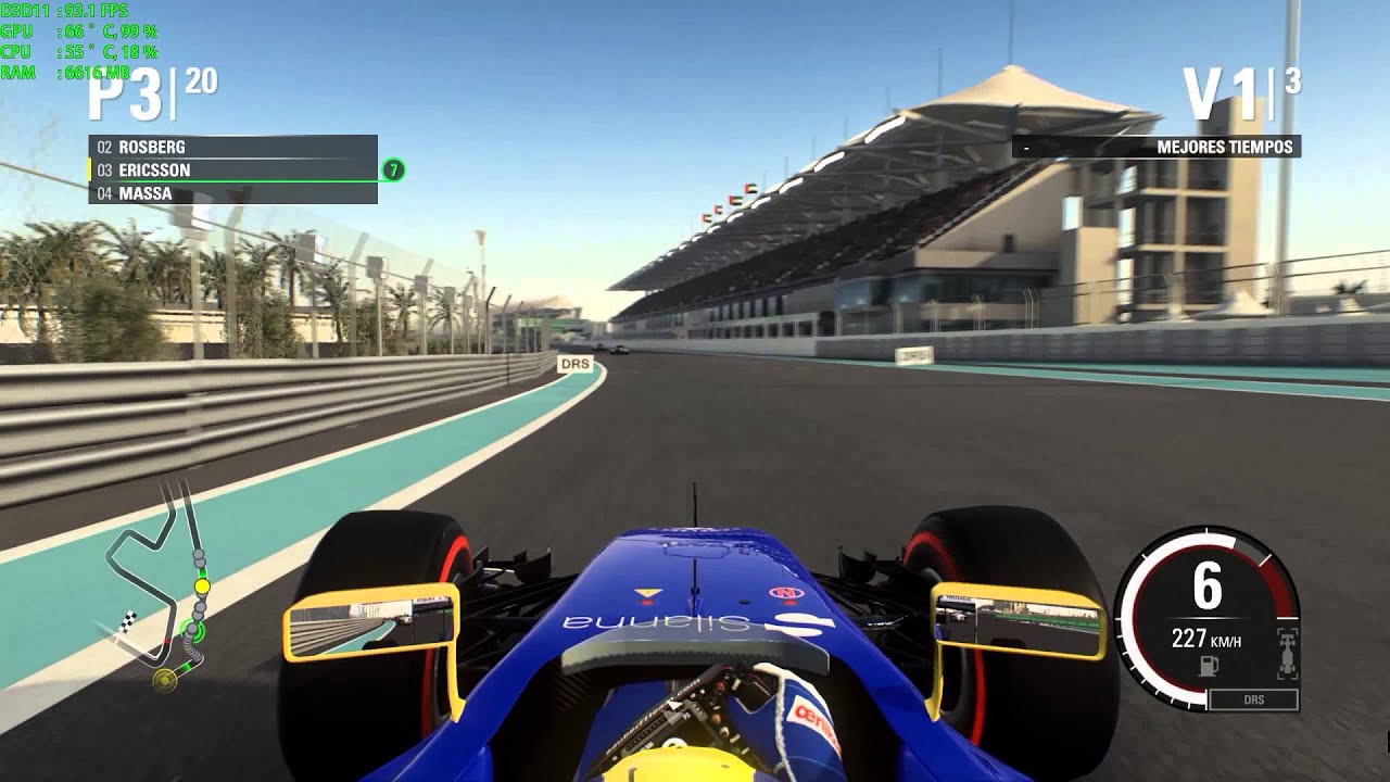 F1 2015 PC Game 2K - Abu Dhabi - GTX 980 Ti / 60 fps - YouTube